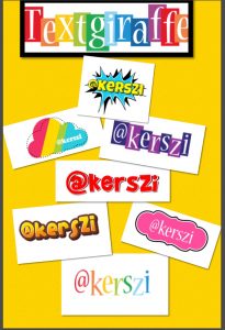 Text Giraffe – Kerszi